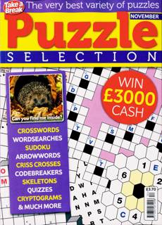 Take A Break Puzzle Selection Magazine Subscription | Buy at Newsstand ...