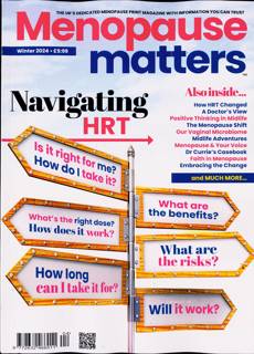 Menopause Matters Magazine Subscription | Buy at Newsstand.co.uk ...