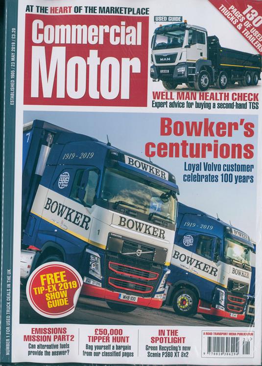 Commercial Motor Magazine Subscription | Buy at Newsstand.co.uk | Trucking