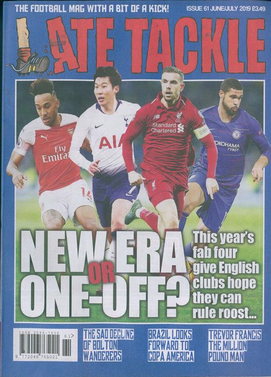 Late Tackle Magazine Subscription | Buy at Newsstand.co.uk | Football