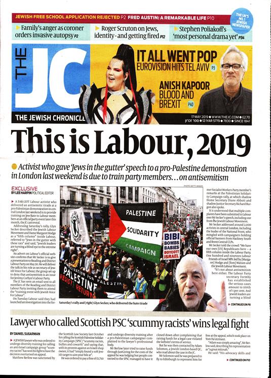 Jewish Chronicle Magazine Subscription | Buy at Newsstand.co.uk | Religion