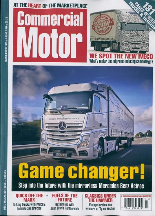 Commercial Motor Magazine Subscription | Buy at Newsstand.co.uk | Trucking