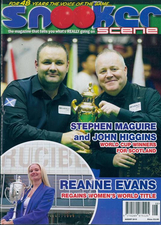 Snooker Scene Magazine Subscription | Buy at Newsstand.co.uk | Indoor ...