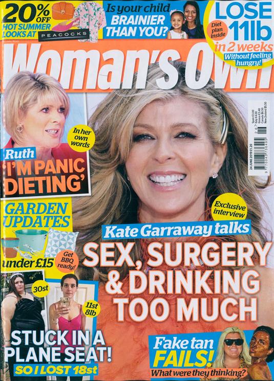 Womans Own Magazine Subscription | Buy at Newsstand.co.uk | Women's Weekly
