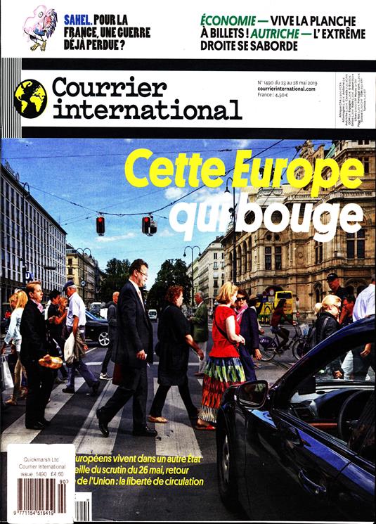 Courrier International Magazine Subscription | Buy at Newsstand.co.uk ...