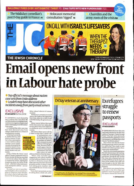 Jewish Chronicle Magazine Subscription | Buy at Newsstand.co.uk | Religion