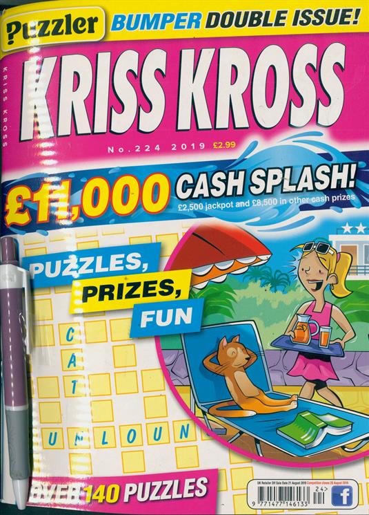 Puzzler Kriss Kross Magazine Subscription | Buy at Newsstand.co.uk ...