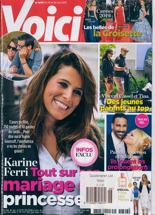Voici French Magazine Subscription | Buy at Newsstand.co.uk | French