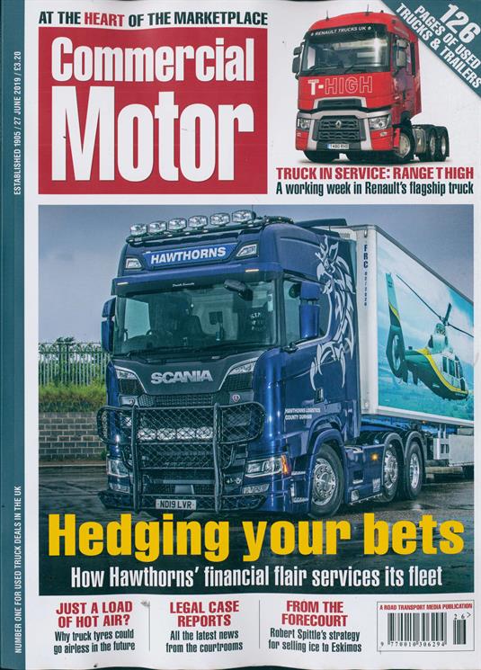 Commercial Motor Magazine Subscription | Buy at Newsstand.co.uk | Trucking