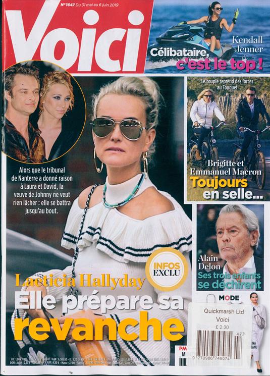 Voici French Magazine Subscription | Buy at Newsstand.co.uk | French