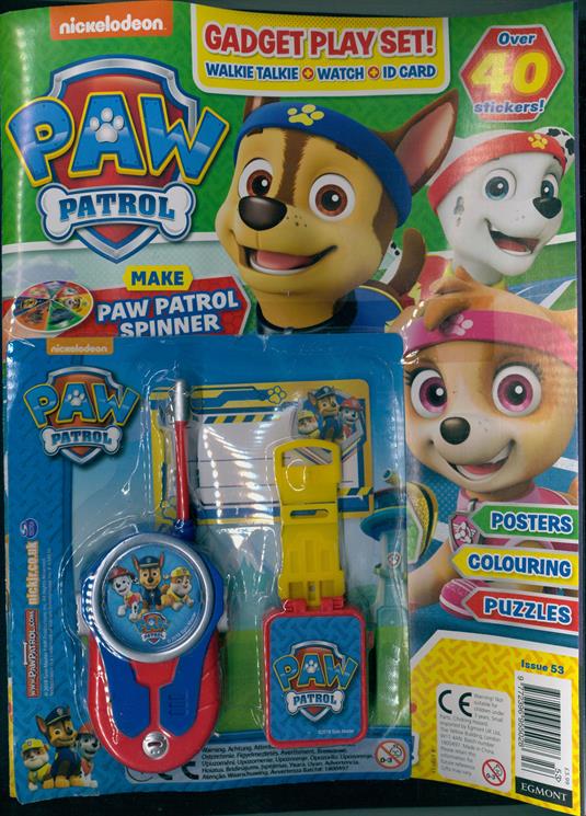 Paw Patrol Magazine Subscription | Buy at Newsstand.co.uk | Pre School