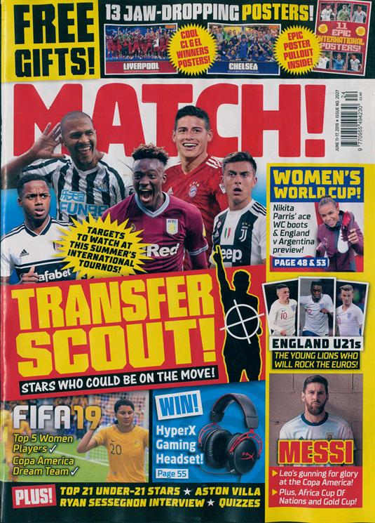 Match Magazine Subscription | Buy at Newsstand.co.uk | Children's Football