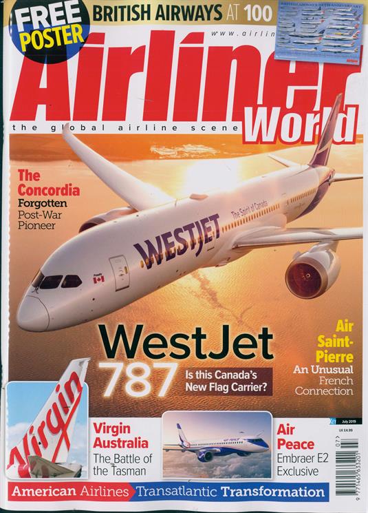 Airliner World Magazine Subscription | Buy at Newsstand.co.uk | Aviation