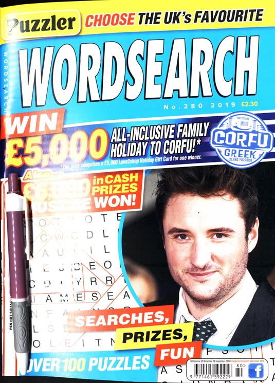 Puzzler Word Search Magazine Subscription | Buy at Newsstand.co.uk ...