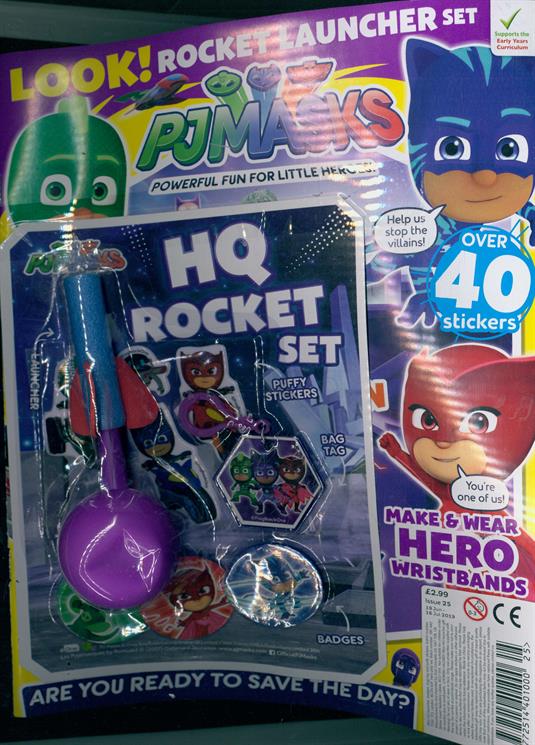 Pj Masks Magazine Subscription | Buy at Newsstand.co.uk | Pre School