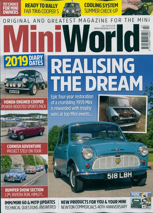 Mini World Magazine Subscription | Buy at Newsstand.co.uk | Marque Specific