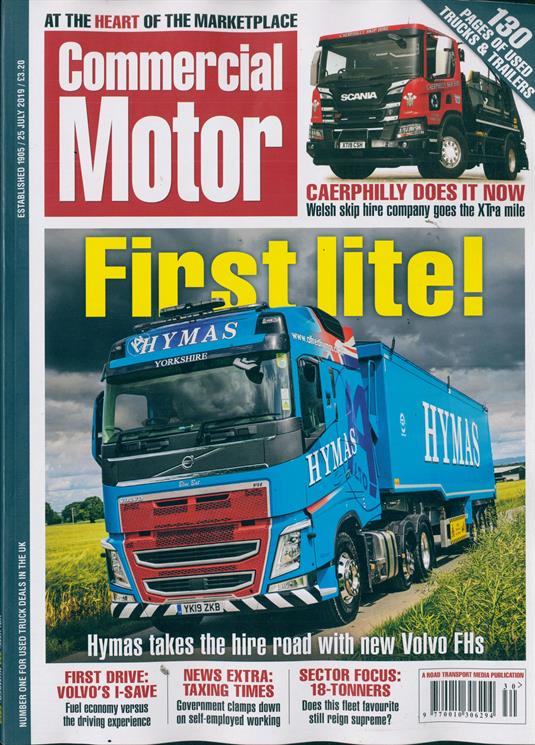 Commercial Motor Magazine Subscription | Buy at Newsstand.co.uk | Trucking