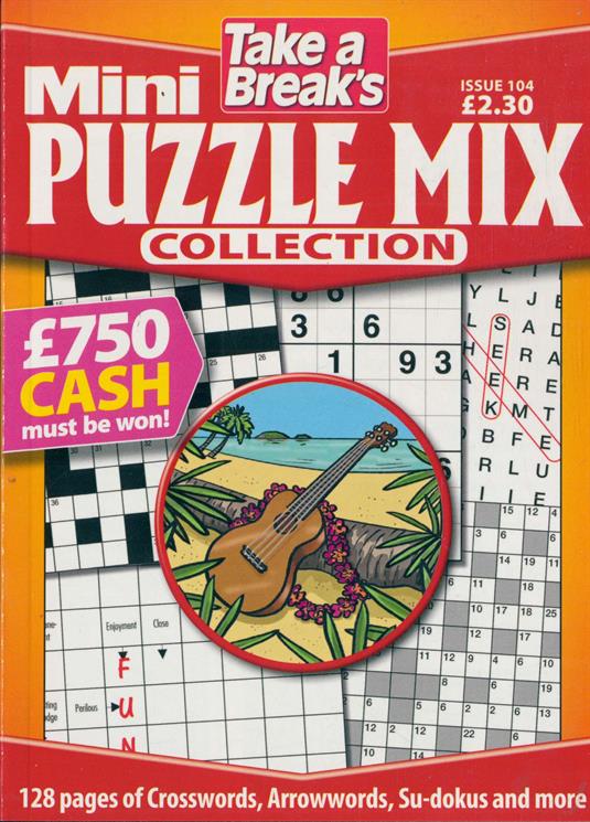 Tab Mini Puzzle Mix Coll Magazine Subscription | Buy at Newsstand.co.uk ...