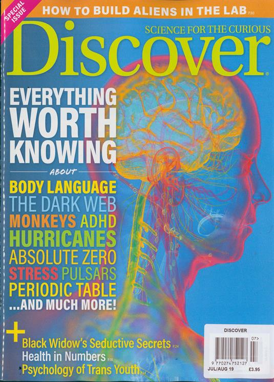 Discover Magazine Subscription | Buy at Newsstand.co.uk | Science