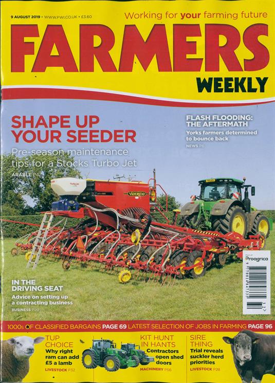 Farmers Weekly Magazine Subscription | Buy at Newsstand.co.uk | Agriculture