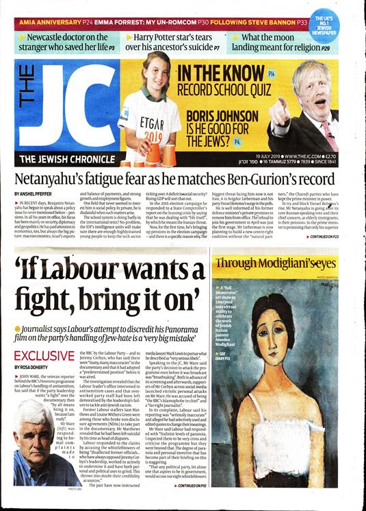 Jewish Chronicle Magazine Subscription | Buy at Newsstand.co.uk | Religion