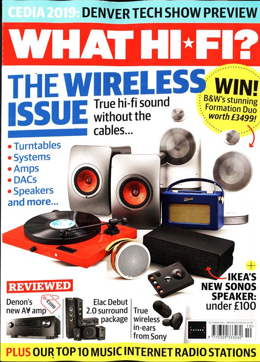 What Hifi Magazine Subscription | Buy at Newsstand.co.uk | Home ...