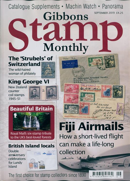 Gibbons Stamp Monthly Magazine Subscription | Buy at Newsstand.co.uk ...