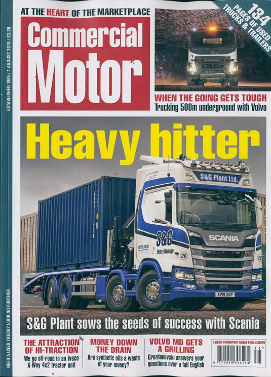 Commercial Motor Magazine Subscription | Buy at Newsstand.co.uk | Trucking