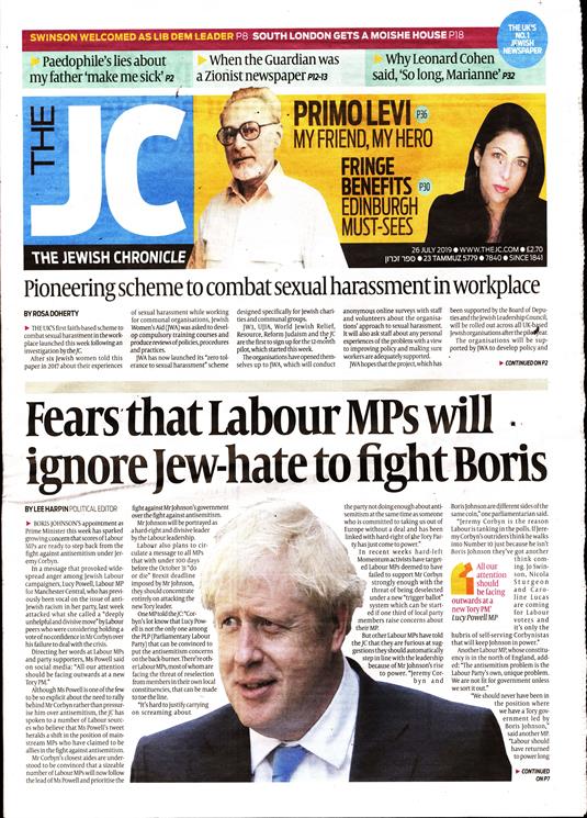 Jewish Chronicle Magazine Subscription | Buy at Newsstand.co.uk | Religion