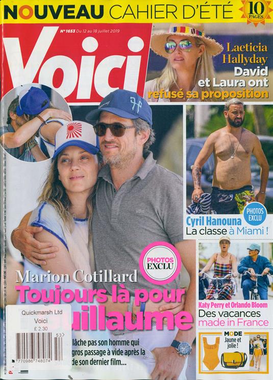 Voici French Magazine Subscription | Buy at Newsstand.co.uk | French