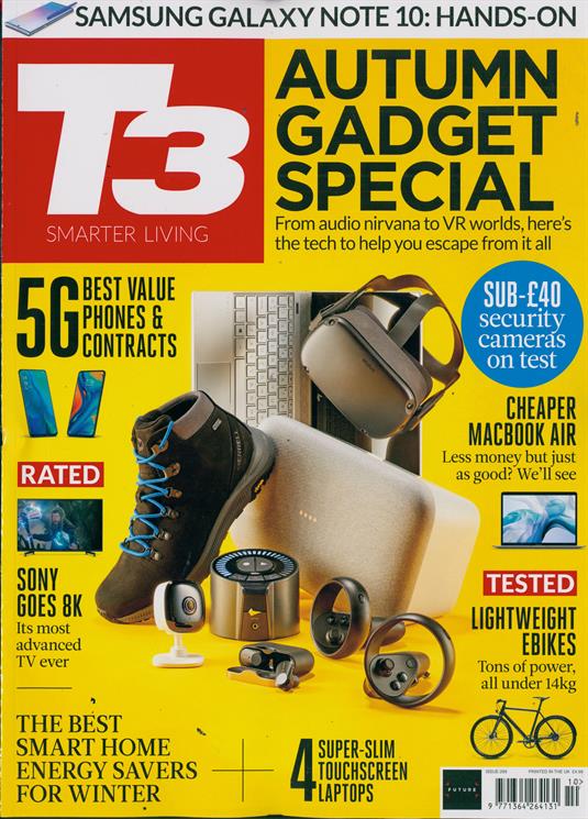 T3 Magazine Subscription | Buy at Newsstand.co.uk | Tech & Gadget