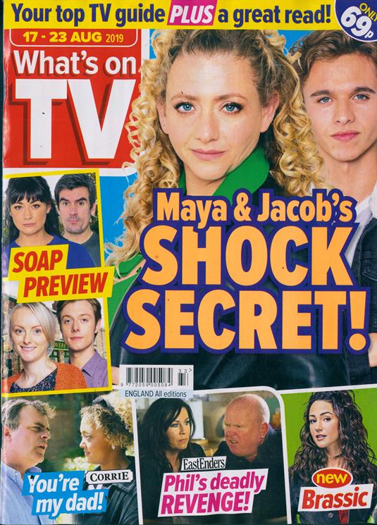 Whats On Tv England Magazine Subscription | Buy at Newsstand.co.uk ...