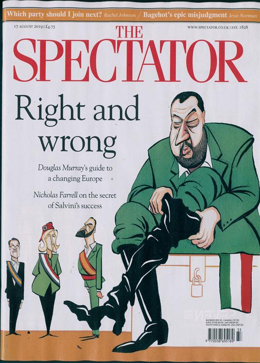 Spectator Magazine Subscription | Buy at Newsstand.co.uk | UK Current ...