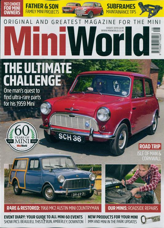 Mini World Magazine Subscription | Buy at Newsstand.co.uk | Marque Specific