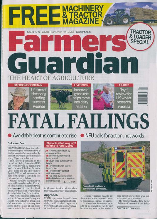 Farmers Guardian Magazine Subscription | Buy at Newsstand.co.uk ...