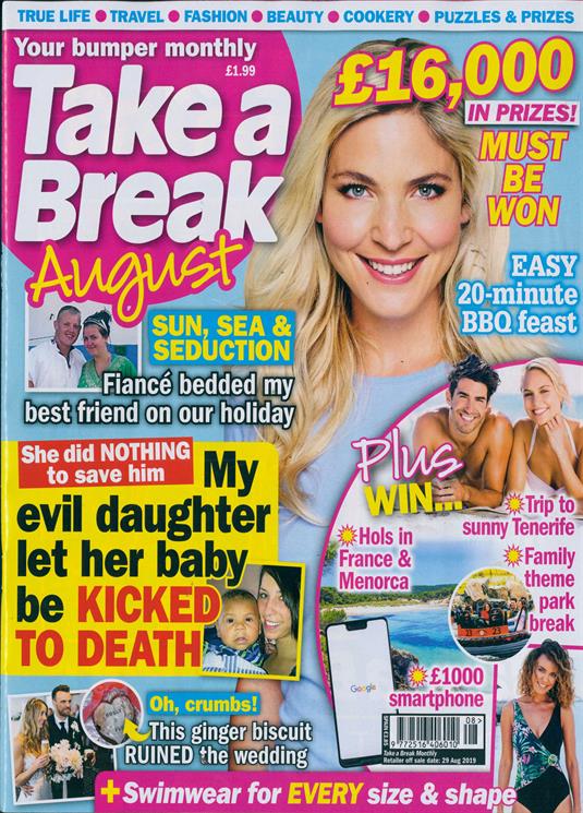 Take A Break Monthly Magazine Subscription | Buy at Newsstand.co.uk ...