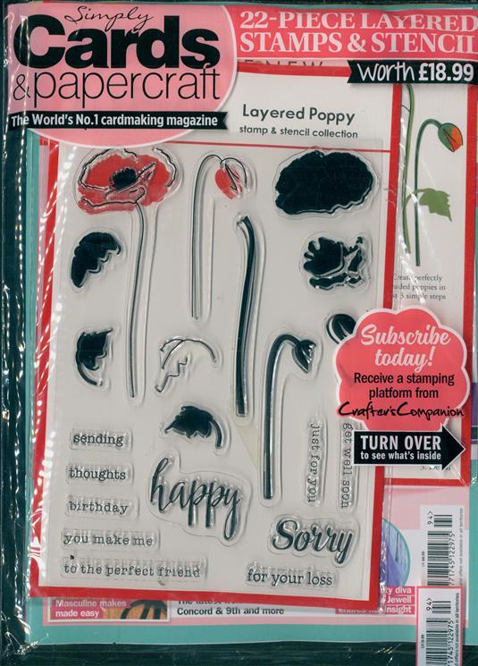 Simply Cards Paper Craft Magazine Subscription | Buy at Newsstand.co.uk ...