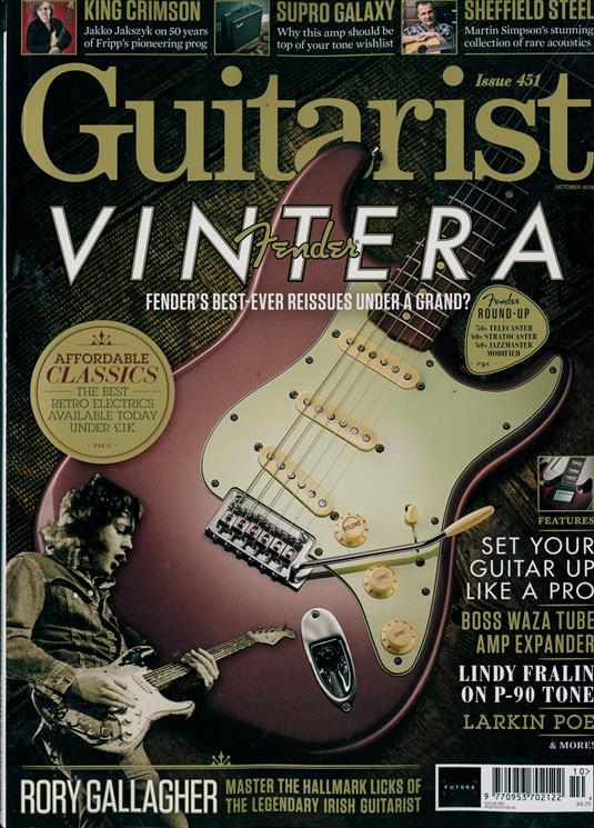 Guitarist Magazine Subscription | Buy at Newsstand.co.uk | Guitar