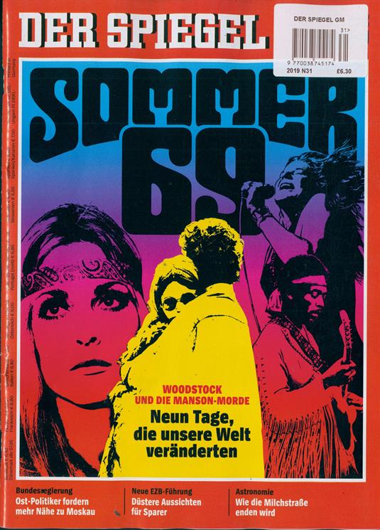 Der Spiegel Magazine Subscription | Buy at Newsstand.co.uk | German