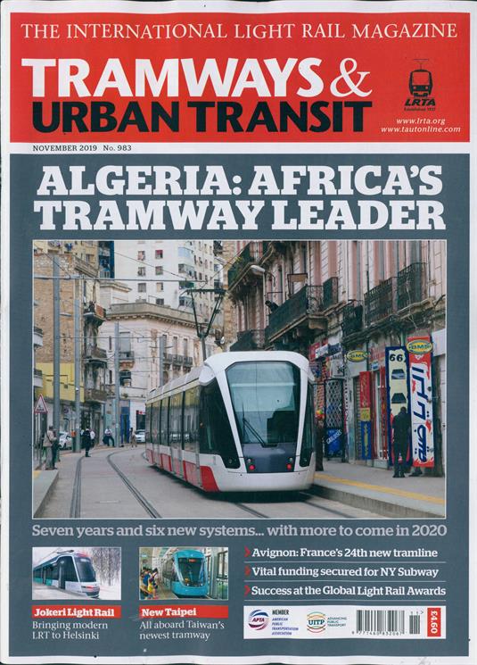 Tramways And Urban Transit Magazine Subscription | Buy at Newsstand.co ...