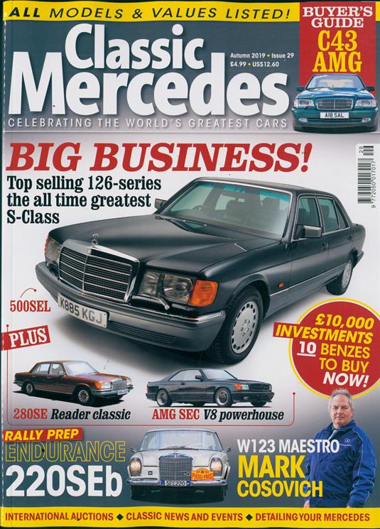 Classic Mercedes Magazine Subscription | Buy at Newsstand.co.uk ...