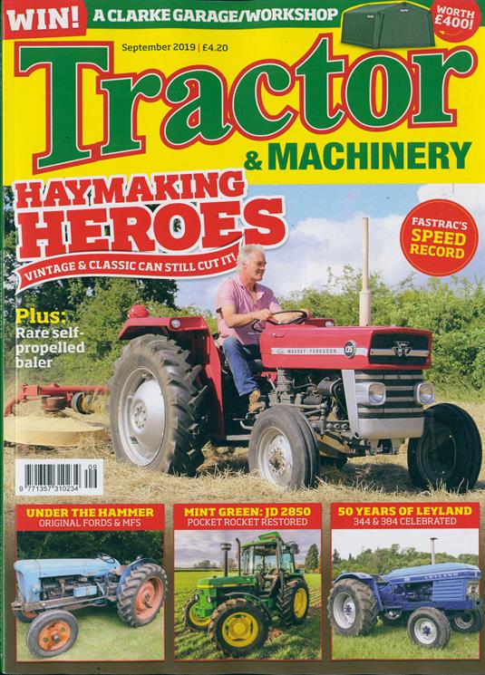Tractor And Machinery Magazine Subscription | Buy at Newsstand.co.uk ...
