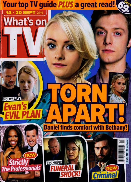 Whats On Tv England Magazine Subscription | Buy at Newsstand.co.uk ...