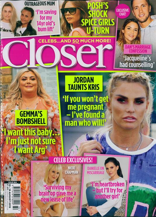 Closer Magazine Subscription | Buy at Newsstand.co.uk | Women's Weekly