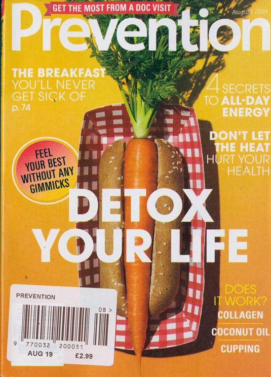Prevention Magazine Subscription | Buy at Newsstand.co.uk | General Women's