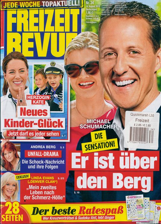 Freizeit Revue Magazine Subscription | Buy at Newsstand.co.uk | German