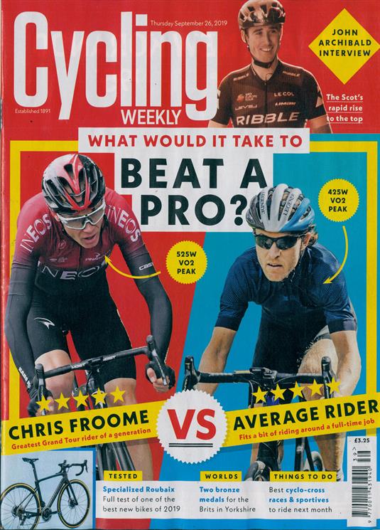 Cycling Weekly Magazine Subscription | Buy at Newsstand.co.uk | Cycling