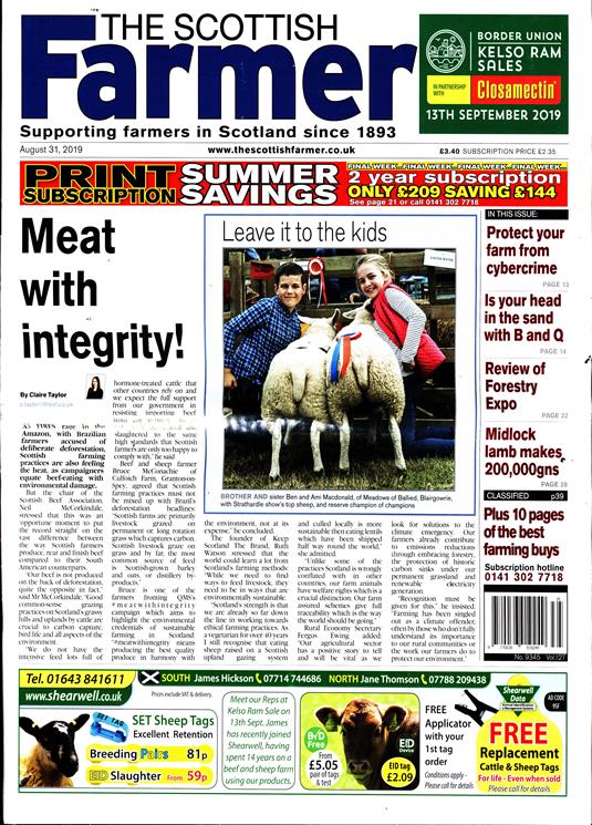 Scottish Farmer Magazine Subscription | Buy at Newsstand.co.uk ...