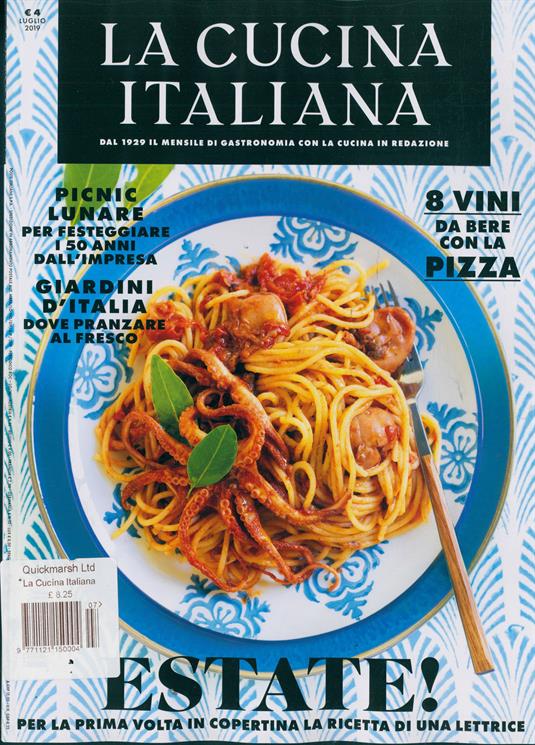 La Cucina Italiana Magazine Subscription | Buy at Newsstand.co.uk | Italian