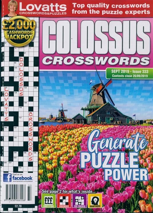 Lovatts Colossus Crossword Magazine Subscription | Buy at Newsstand.co ...